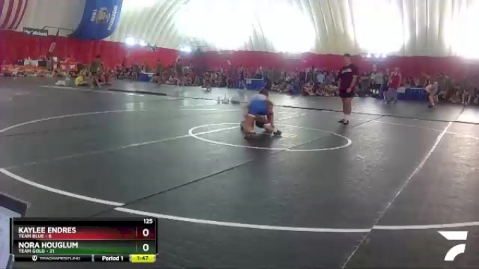 125 lbs Round 2 (6 Team) - Nora Houglum, Team Gold vs Kaylee Endres ... 125 lbs Round 2 (6 Team) - Nora Houglum, Team Gold vs Kaylee Endres ...