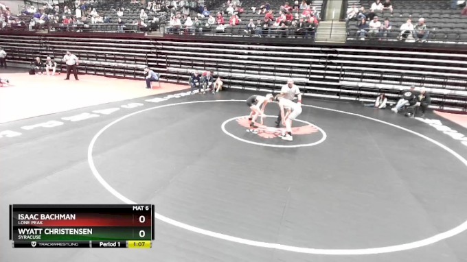 123 lbs 3rd Place Match - Wyatt Christensen, Syracuse vs Isaac Bachman ...