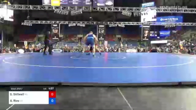 285 lbs Quarterfinal - Sampson Stillwell, Missouri vs Aaron Ries, Ohio