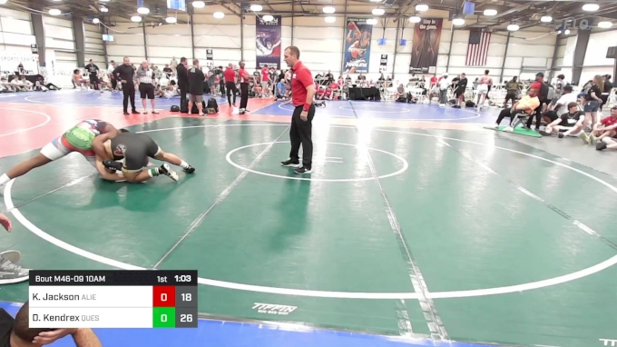 195 lbs Round Of 16 - Kaleb Jackson, ALIEN UFO vs Devin Kendrex, Quest ...