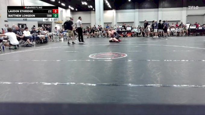 132 lbs Round 4 (6 Team) - Matthew Longdon, Top Rank Hawks Wrestling vs ...