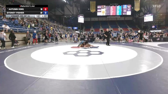 207 lbs Champ. Rd Of 16 - Autumn King, WI vs Sydney Fisher, NY