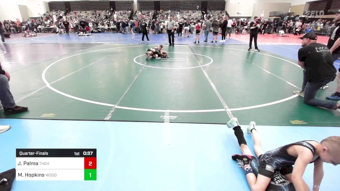 60-T lbs Quarterfinal - Joseph Palma, The Hunt Wrestling Club vs Mason ...