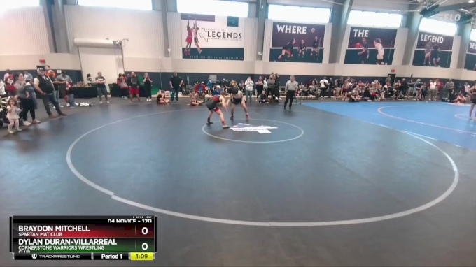 120 lbs Semifinal - Dylan Duran-Villarreal, Cornerstone Warriors ...