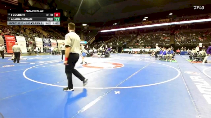 110 Class 2 lbs Cons. Round 2 - Addison St. George, Rockwood Summit vs ...