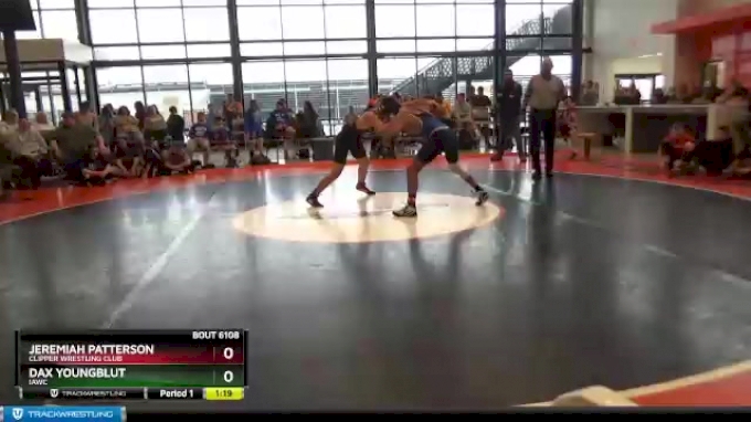 171 lbs 1st Place Match - Jeremiah Patterson, Clipper Wrestling Club vs ...