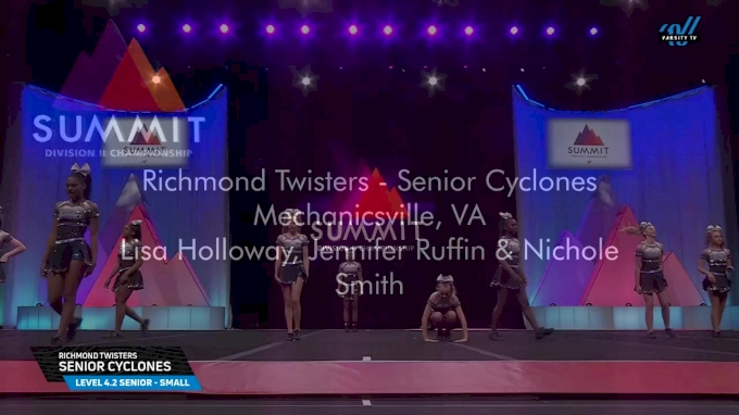 Richmond Twisters - Senior Cyclones [2025 L4.2 Senior - Small Prelims] 2025 The D2 Summit