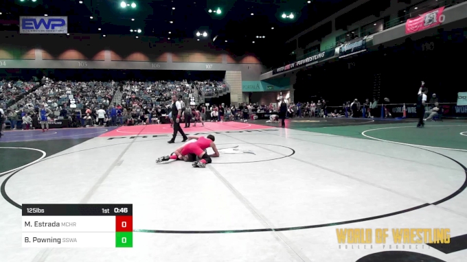 125 lbs Consi Of 64 #1 - Mario Estrada, Crusader Wrestling vs Ben ...