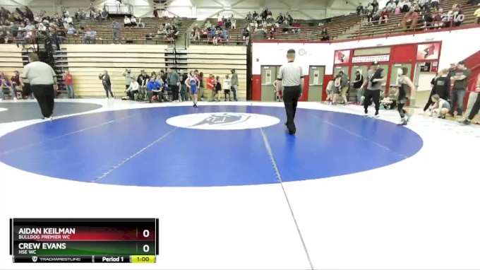 90-98 lbs Quarterfinal - Aidan Keilman, Bulldog Premier WC vs Crew ...