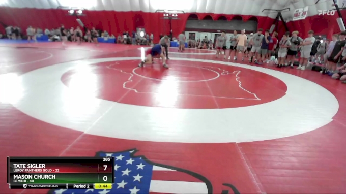 120 lbs Placement (16 Team) - Blake Getz, Roncalli vs Martez Sheard ...