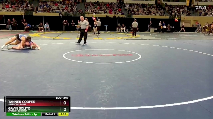 157-2A/1A Quarterfinal - Gavin Solito, Stephen Decatur vs Tanner Cooper ...