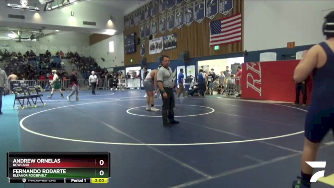 220 lbs Champ. Round 1 - Fernando Rodarte, Eleanor Roosevelt vs Andrew ...