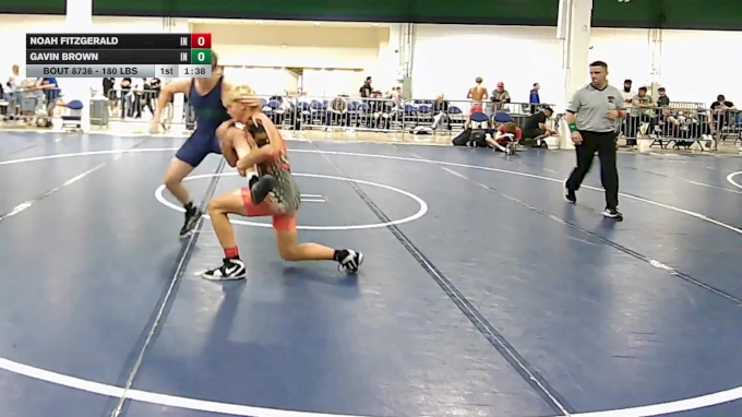 180 lbs Final - Noah Fitzgerald, IN vs Gavin Brown, IN
