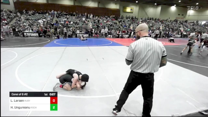 66 lbs Consi Of 8 #2 - Landon Larsen, Ruby Mountain WC vs Hudson ...