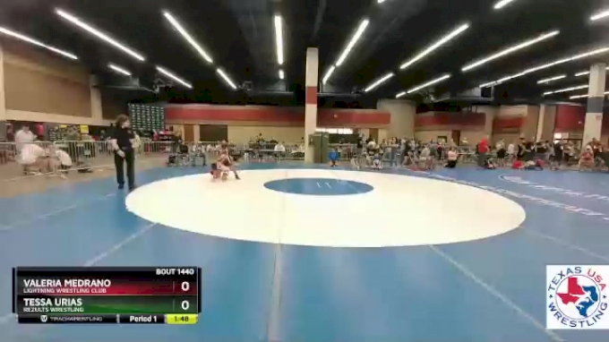 97 lbs Round 2 - Valeria Medrano, Lightning Wrestling Club vs Tessa ...