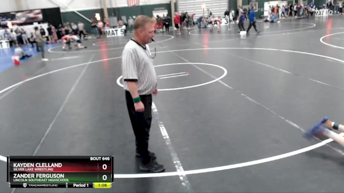 165 lbs Semifinal - Zander Ferguson, Lincoln Southeast Highschool vs ...