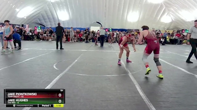 157 lbs Round 3 (8 Team) - Jake Piontkowski, Team Shutt vs Jake Hughes ...