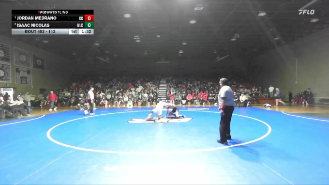 113 lbs 1st Place Match - Jordan Medrano, Cesar Chavez vs Isaac Nicolas ...