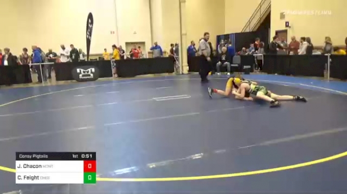 112 lbs Consolation - Jacob Chacon, Montour vs Christian Feight ...