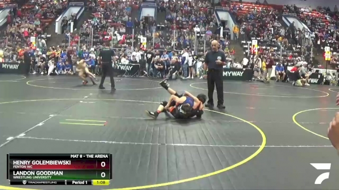 85 lbs 3rd Place Match - Henry Golembiewski, Fenton WC vs Landon ...
