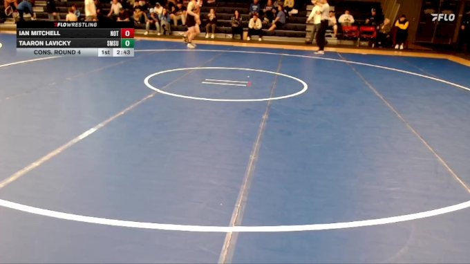 174 lbs Cons. Round 4 - Taaron Lavicky, Southwest Minnesota State vs ...
