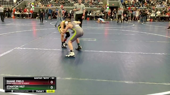 90 lbs Cons. Semi - Stanton Hilt, TEAM CENTRAL vs Shane Frels, Moen ...