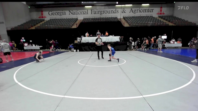 90 lbs Quarterfinal - Jesse Mace, Georgia vs Cayden Bagley, Woodland ...
