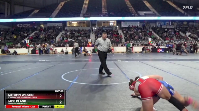 120 lbs Semifinal - Jade Plank, Team Of Hard Knox vs Autumn Wilson ...