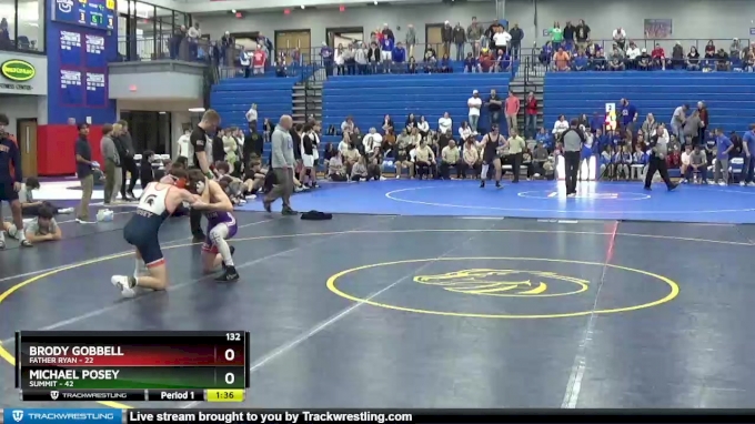 132 lbs Placement (4 Team) - Michael Posey, Summit vs Brody Gobbell ...