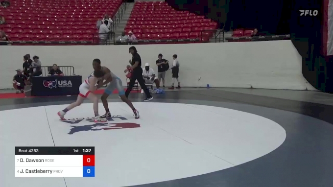 48 kg Cons 8 #2 - Drew Dawson, Roseburg Mat Club /Umpqua Valley ...