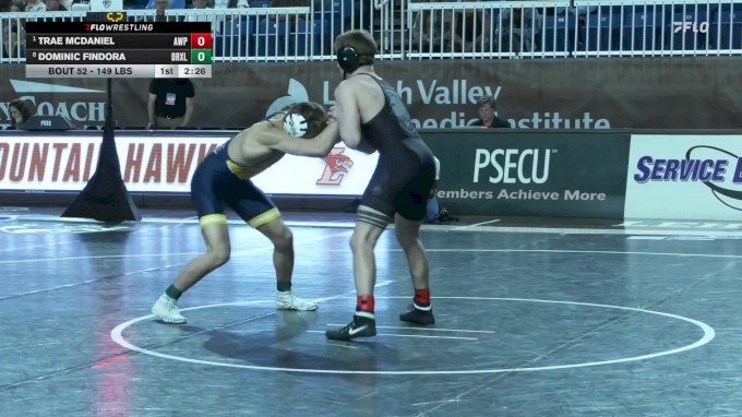 149 lbs Quarterfinal - Trae McDaniel, Army West Point vs Dominic ...