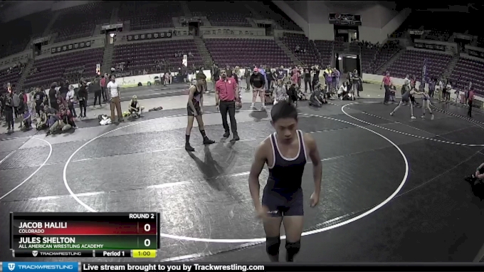 118-119 lbs Round 2 - Jacob Halili, Colorado vs Jules Shelton, All ...