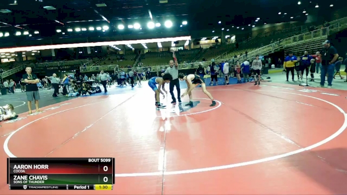 130 lbs Round 5 - Aaron Horr, Cocoa vs Zane Chavis, Sons Of Thunder