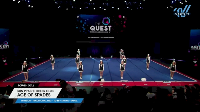 Sun Prairie Cheer Club - Ace of Spades [2025 L3 Traditional Rec - 10-18Y (NON) - Small Day 2 ...