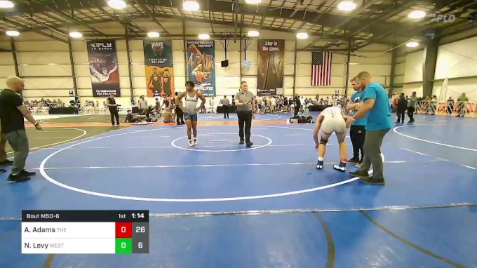 170 lbs Rr Rnd 3 - August Adams, The Fort Hammers vs Nasir Levy, West Geauga