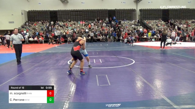 105 lbs Round Of 16 - Michael Scagnelli, Rhino Wrestling vs Ciro ...