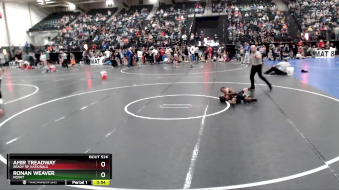 58 lbs Quarterfinal - Amir Treadway, Ready RP Nationals vs Ronan Weaver ...