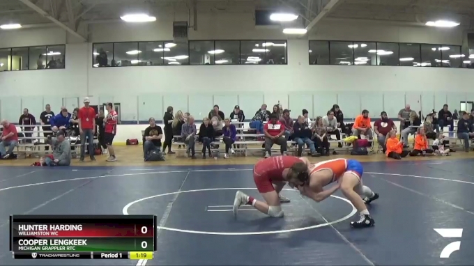 153 lbs 7th Place Match - Hunter Harding, Williamston WC vs Cooper ...