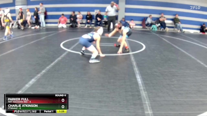 80 lbs Round 6 (8 Team) - Charlie Atkinson, CTWHALE vs Parker Full, Mat ...