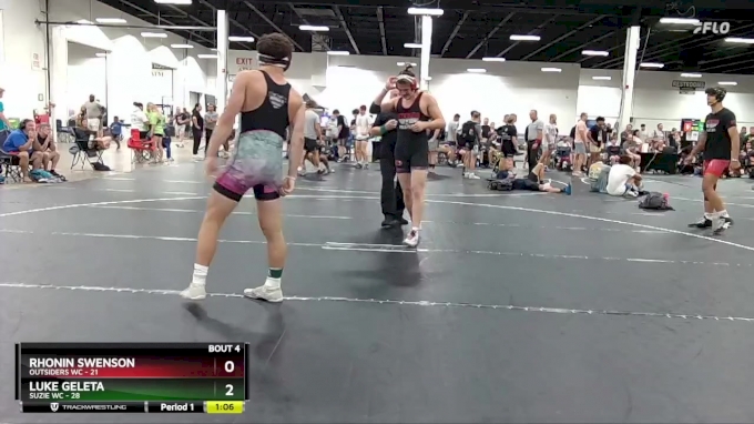 165 lbs Round 2 (4 Team) - Luke Geleta, Suzie WC vs Rhonin Swenson ...