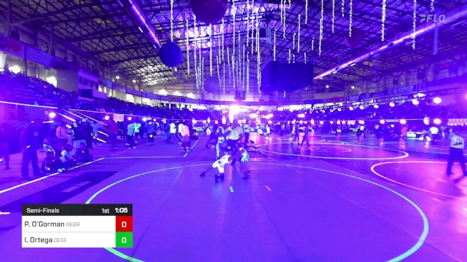 61 lbs Semifinal - Preston O'Gorman, Nebraska Elite vs Isaac 'the ...