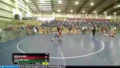 75 lbs Cons. Round 2 - Stylin Ranis, Hawaii vs Matthew Razo, Nevada