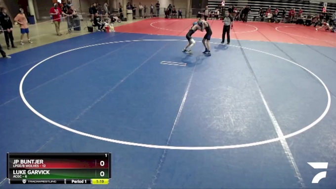 125 lbs Placement (4 Team) - Luke Garvick, ACGC vs JP Buntjer, LPGE/B ...