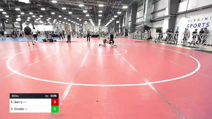 95 lbs Consi Of 16 #2 - Kylan Berry, ME vs Vinny Divello, VA