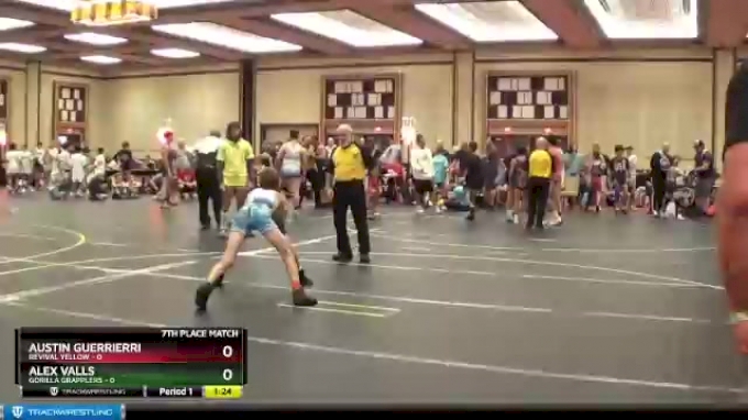 80 lbs Finals (8 Team) - Alex Valls, Gorilla Grapplers vs Austin ...