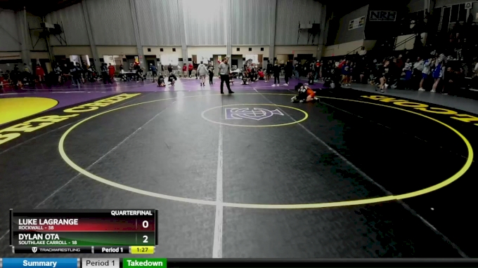 106 lbs Quarters & 1st Wb (16 Team) - Dylan Ota, Southlake Carroll vs ...