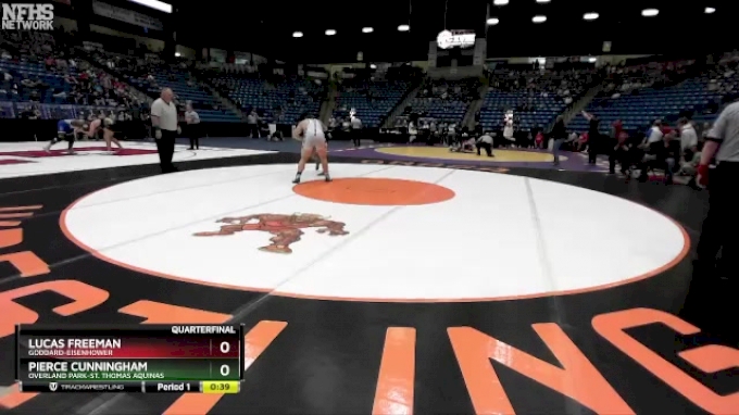 5A-215 lbs Quarterfinal - Lucas Freeman, Goddard-Eisenhower vs Pierce ...
