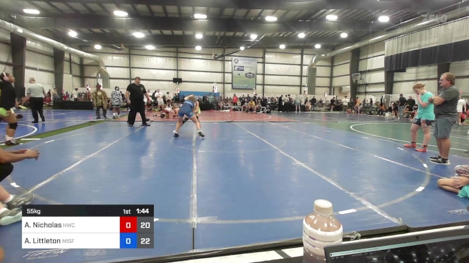55 kg Semifinal - Alexis Nicholas, Headhunters WC vs Autumn Littleton ...