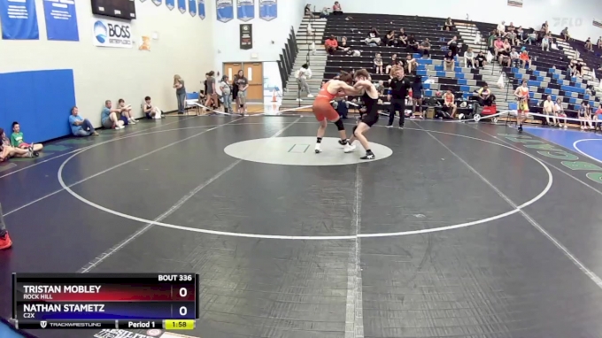 138 lbs 3rd Place Match - Tristan Mobley, Rock Hill vs Nathan Stametz, C2X