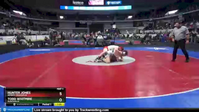 7A 195 lbs 1st Place Match - Hunter Jones, Hewitt-Trussville vs Todd ...